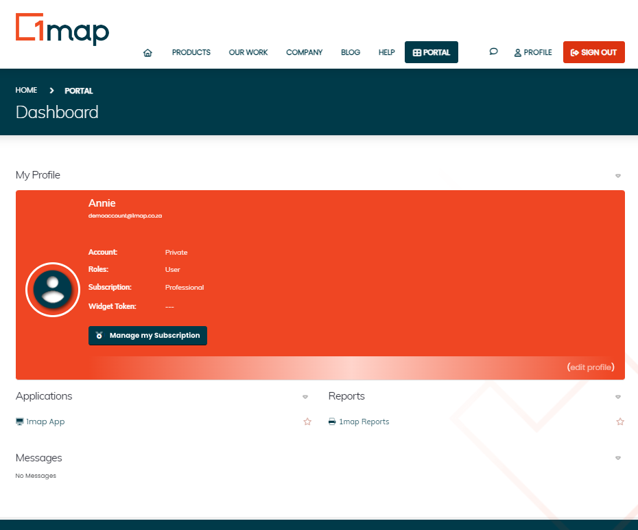 How to manage your 1map subscription