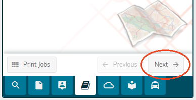 How do I print a map?