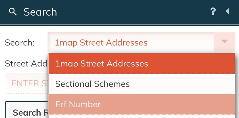 How do I find a property if I know the stand (or erf) number?