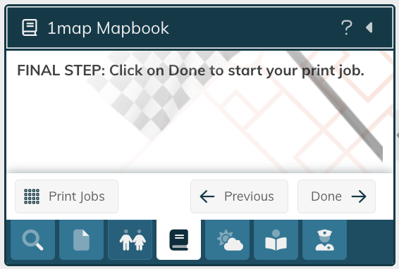 How do I print a map?